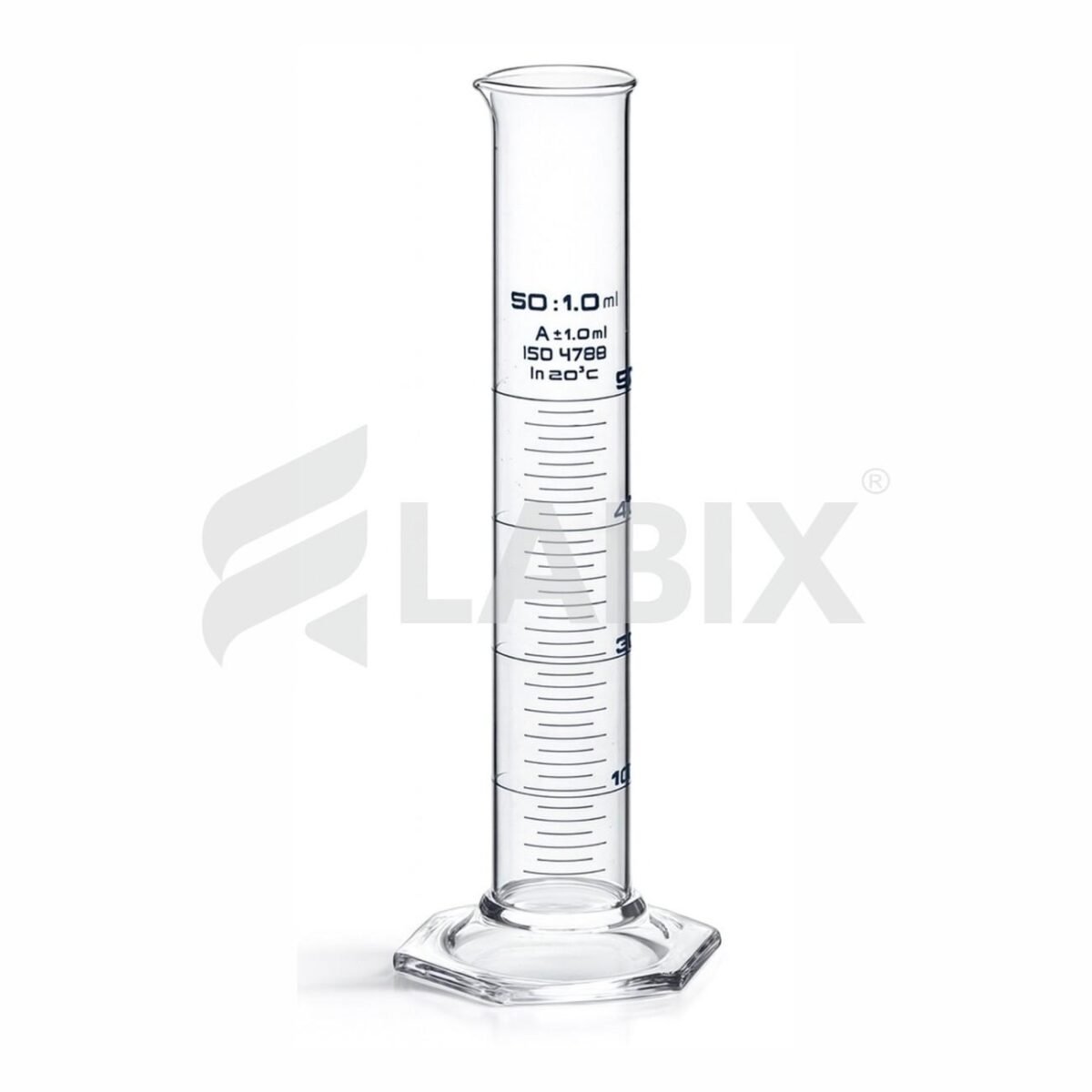 Measuring Cylinder Hexagonal Base