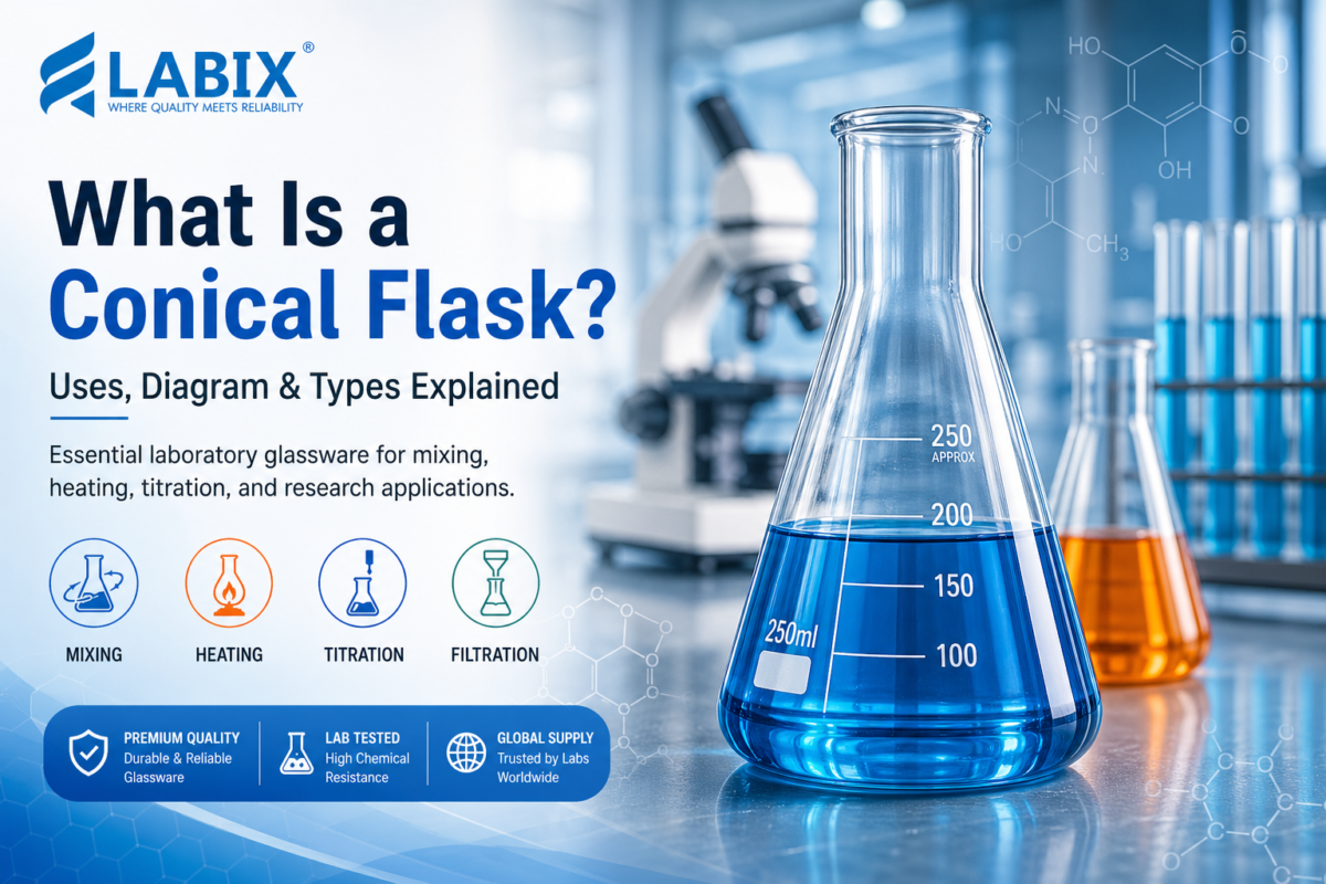 What Is a Conical Flask? Uses, Diagram & Types